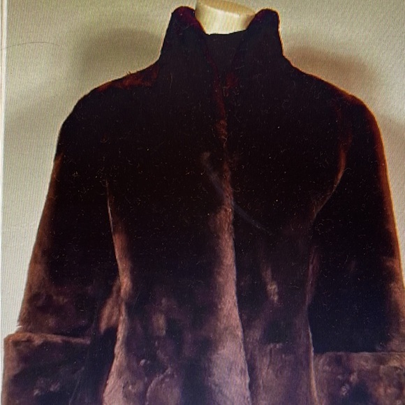 edward Ernstein | Jackets & Coats | Vintagege 95s Mutton Lamb Fur Coat ...